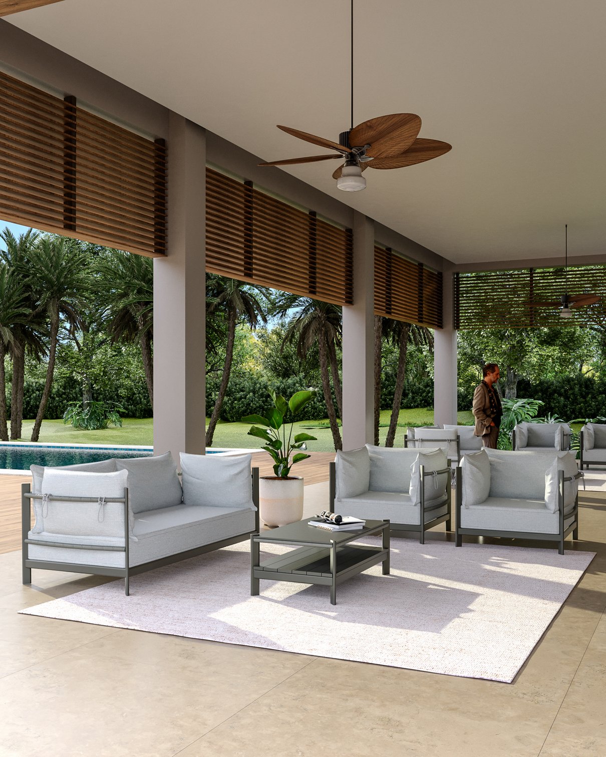 Sofá Beira-Mar 3 Lugares